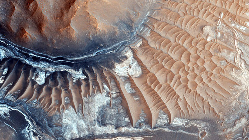 An Underground Layer Of Ice Discovered On Mars Has More Water Than The An Underground Layer Of Ice Discovered On Mars Has More Water Than The